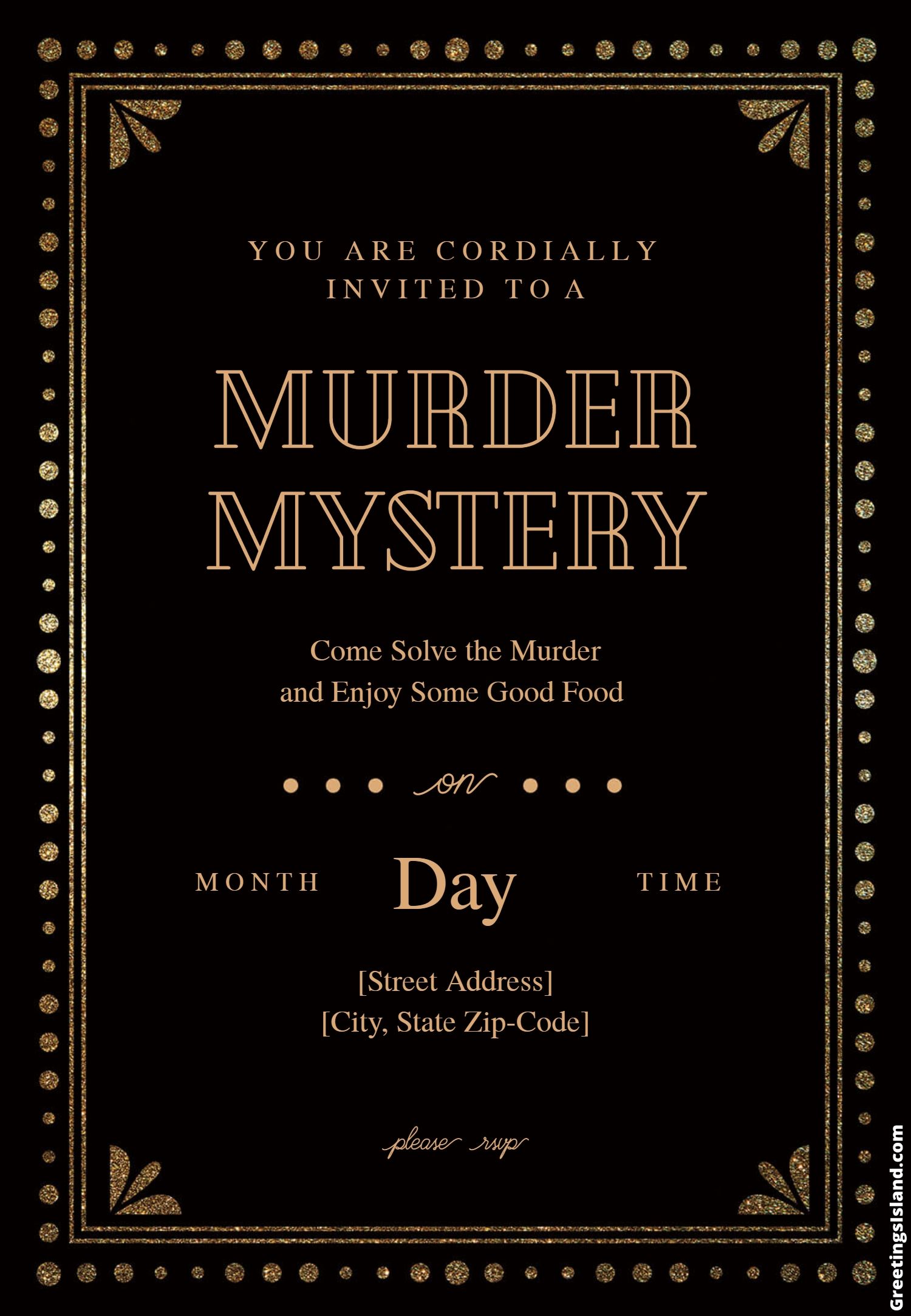 A Beginner's Guide to Throwing a Murder Mystery Party : 7 Steps ...