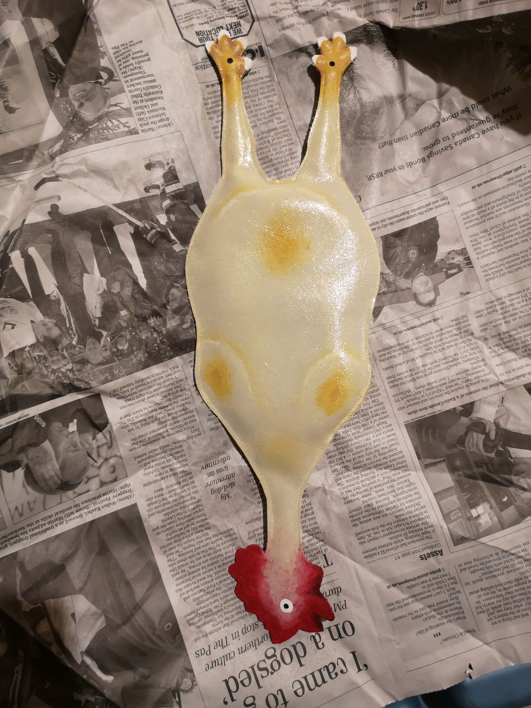 How to Make a Rubber Chicken Handbag : 8 Steps (with Pictures ...