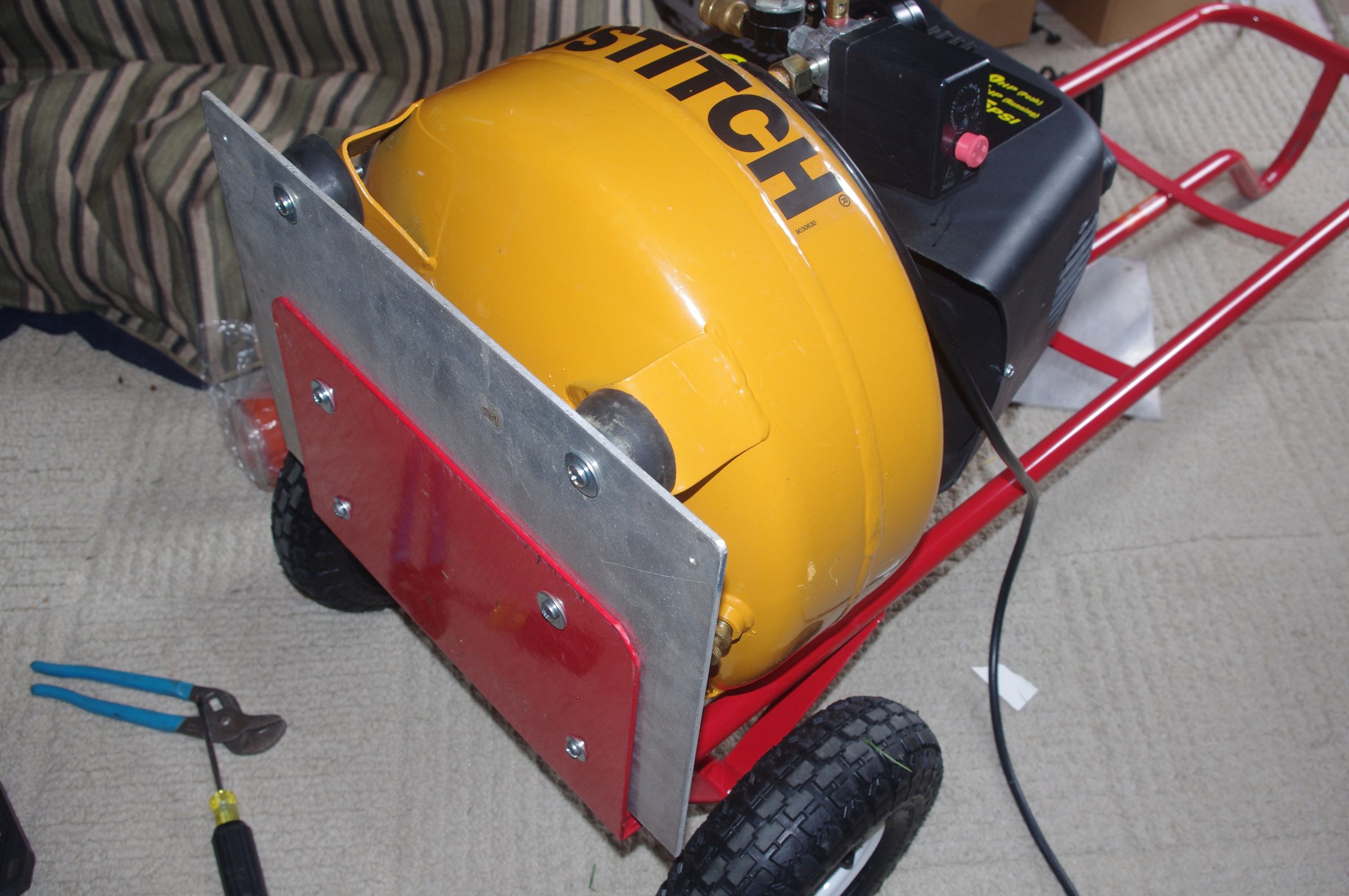 Mobile Compressor Cart for Under $50 : 7 Steps (with Pictures ...