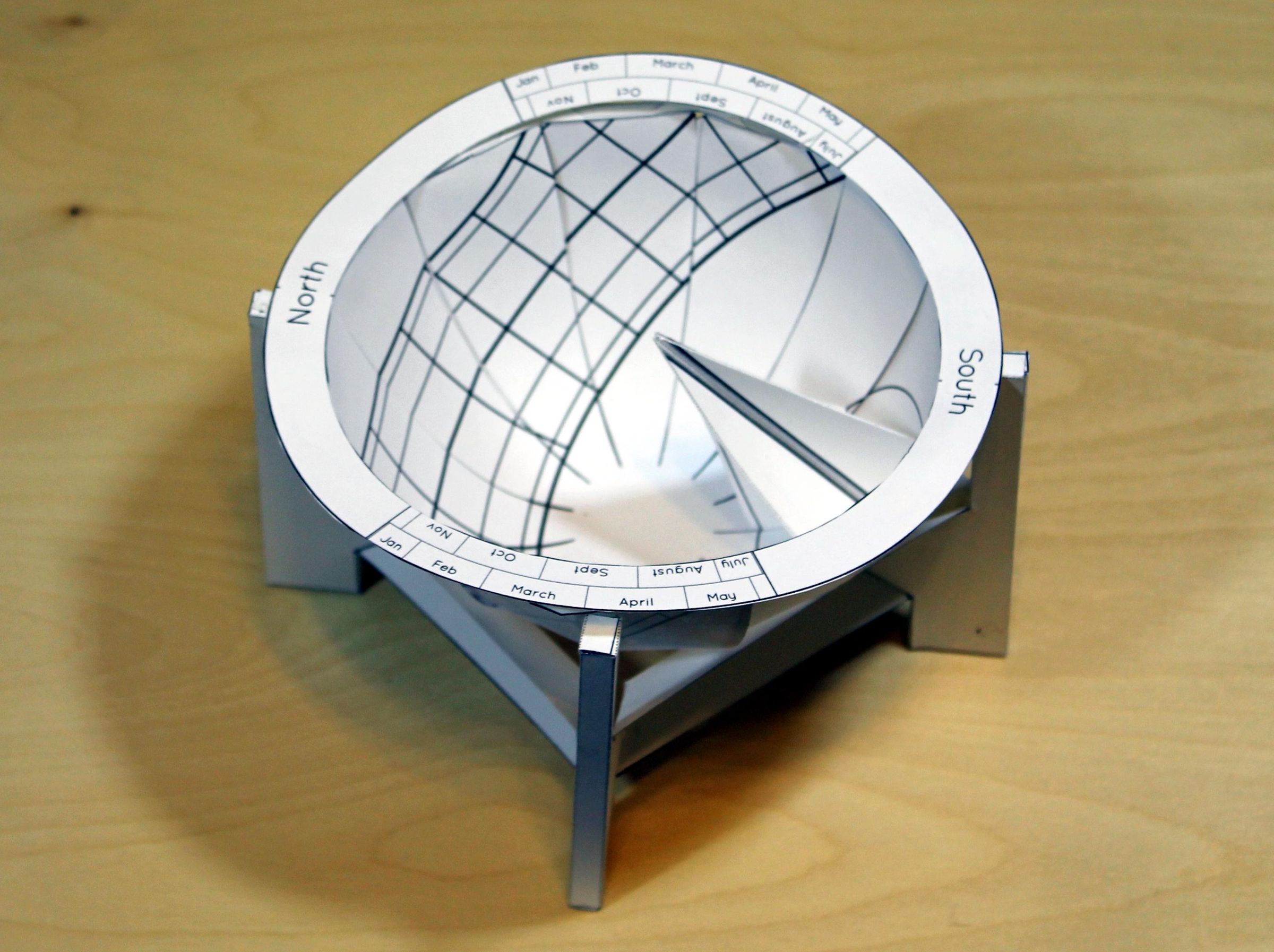 A Hemispherical Paper Sundial : 5 Steps (with Pictures) - Instructables