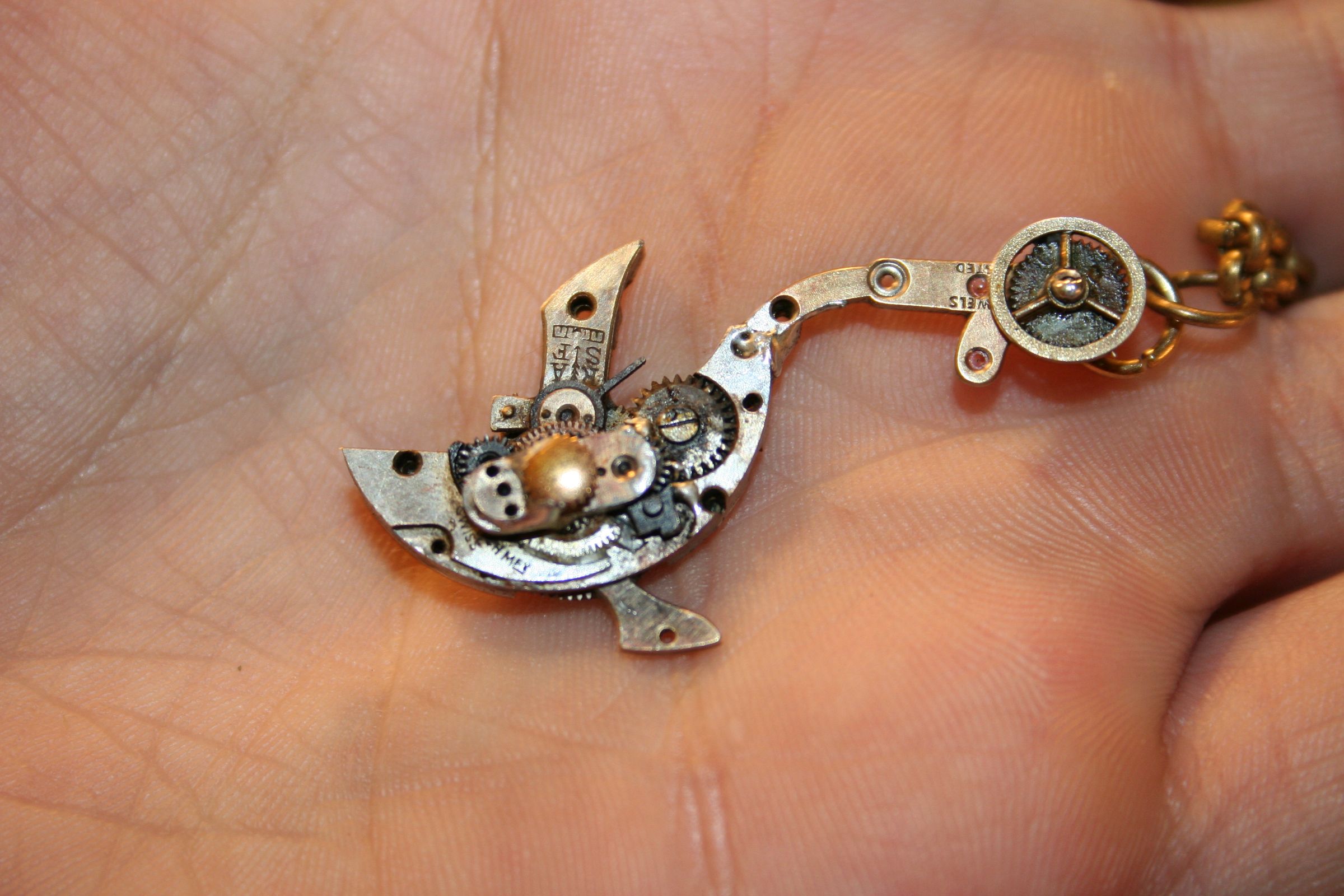 Clockwork Shark Pendant! : 5 Steps - Instructables