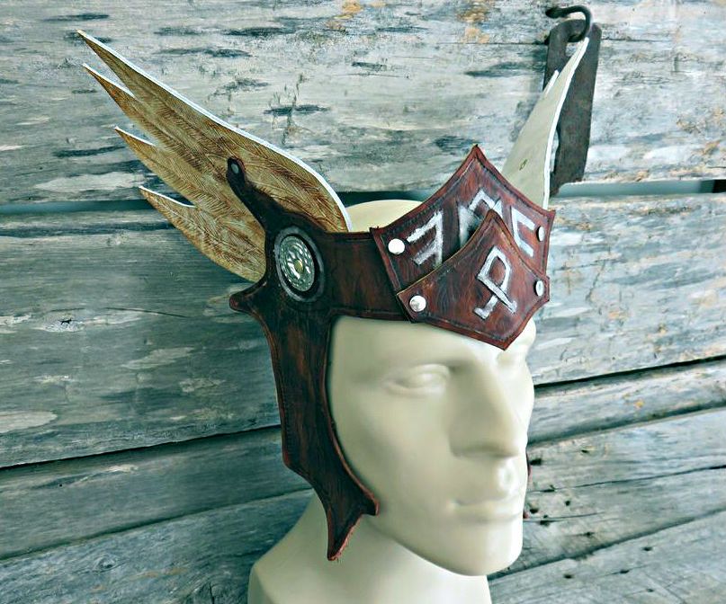 Leather Valkyrie Headpiece : 18 Steps (with Pictures) - Instructables