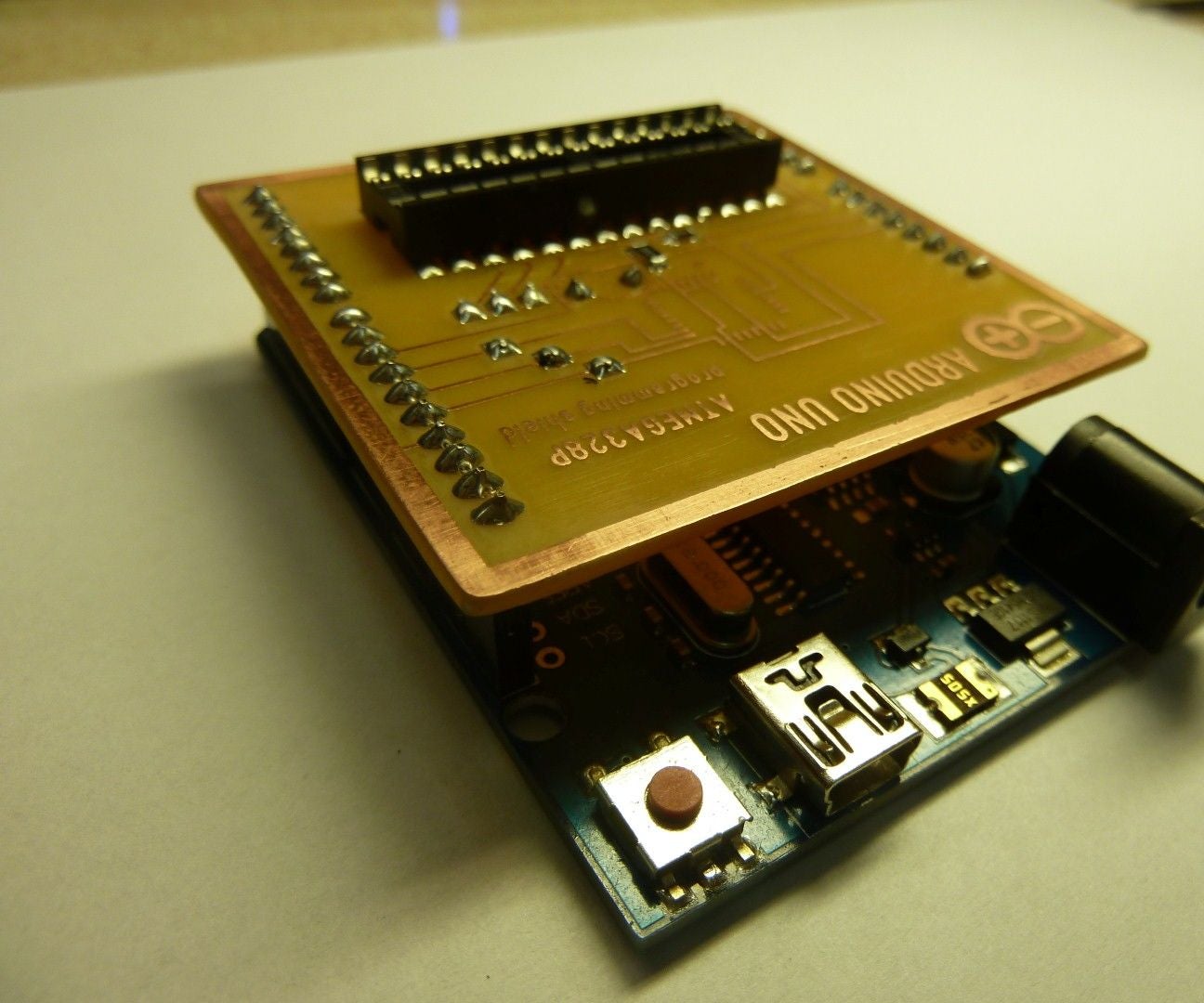 Atmega328 Arduino Uno As Programmer