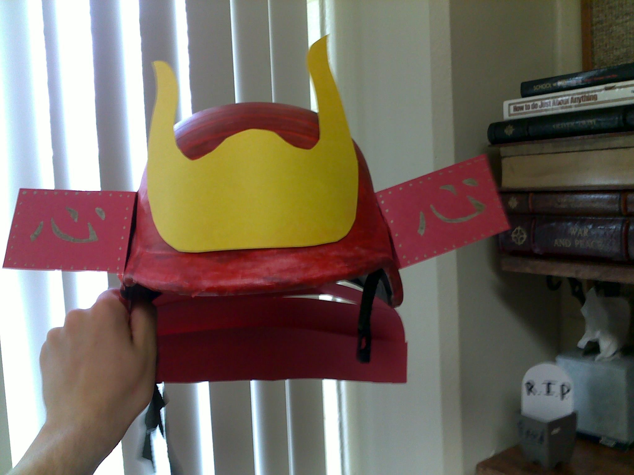 Samurai on a Dime! a Construction Paper Samurai Costume~ (with Pictures ...