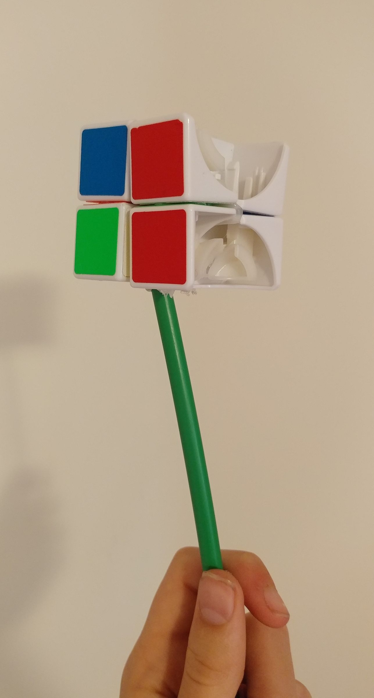 Rubix Cube Flower : 4 Steps (with Pictures) - Instructables
