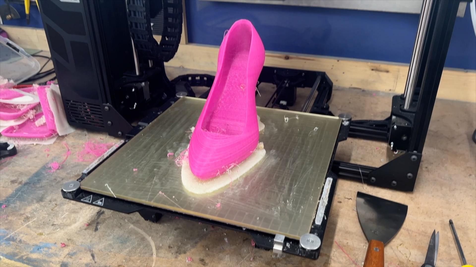 Life-Size Barbie Shoes (3D Printed) : 5 Steps (with Pictures ...