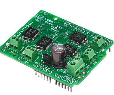 RobotPower MultiMoto Control Shield Guide : 3 Steps - Instructables