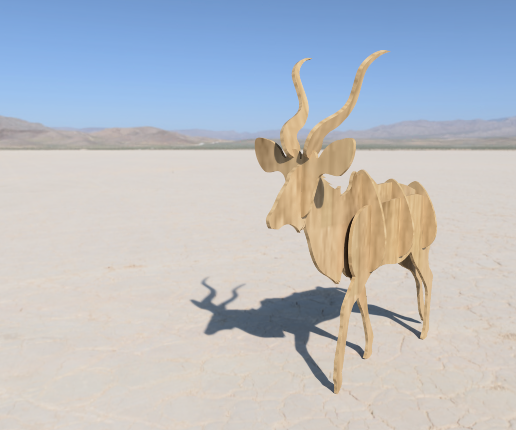 Kudu for Self Assembly Figure - Instructables