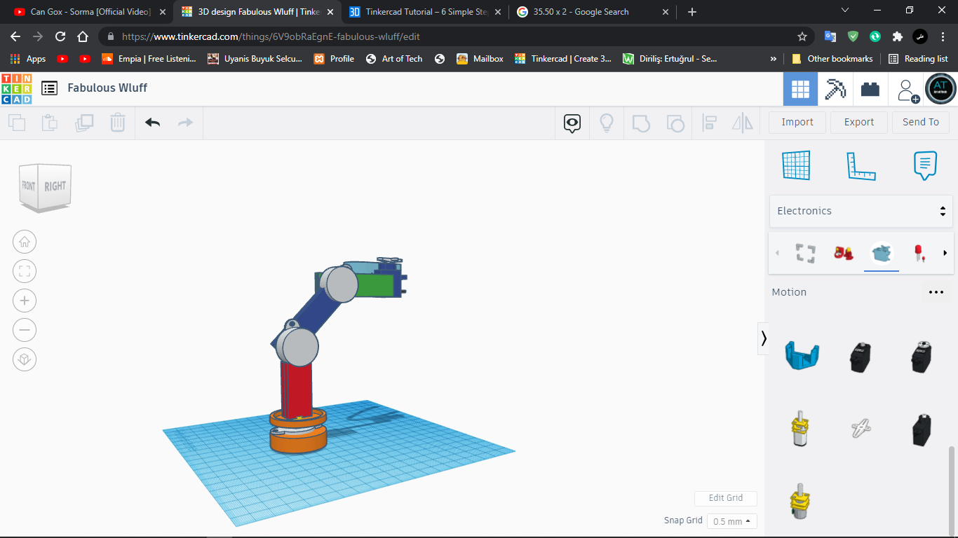 DIY Robotic Arm Using 28byj-48 Stepper Motors and Arduino-Upcycled ...