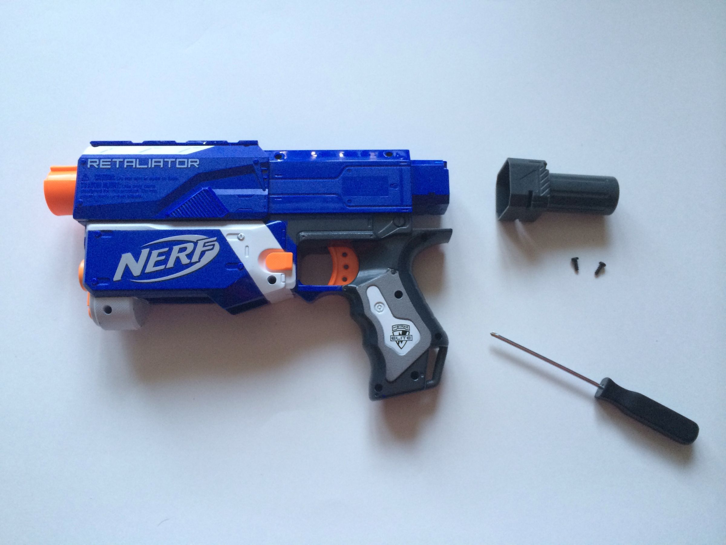 Nerf Retaliator SuperTak Modifications : 20 Steps - Instructables
