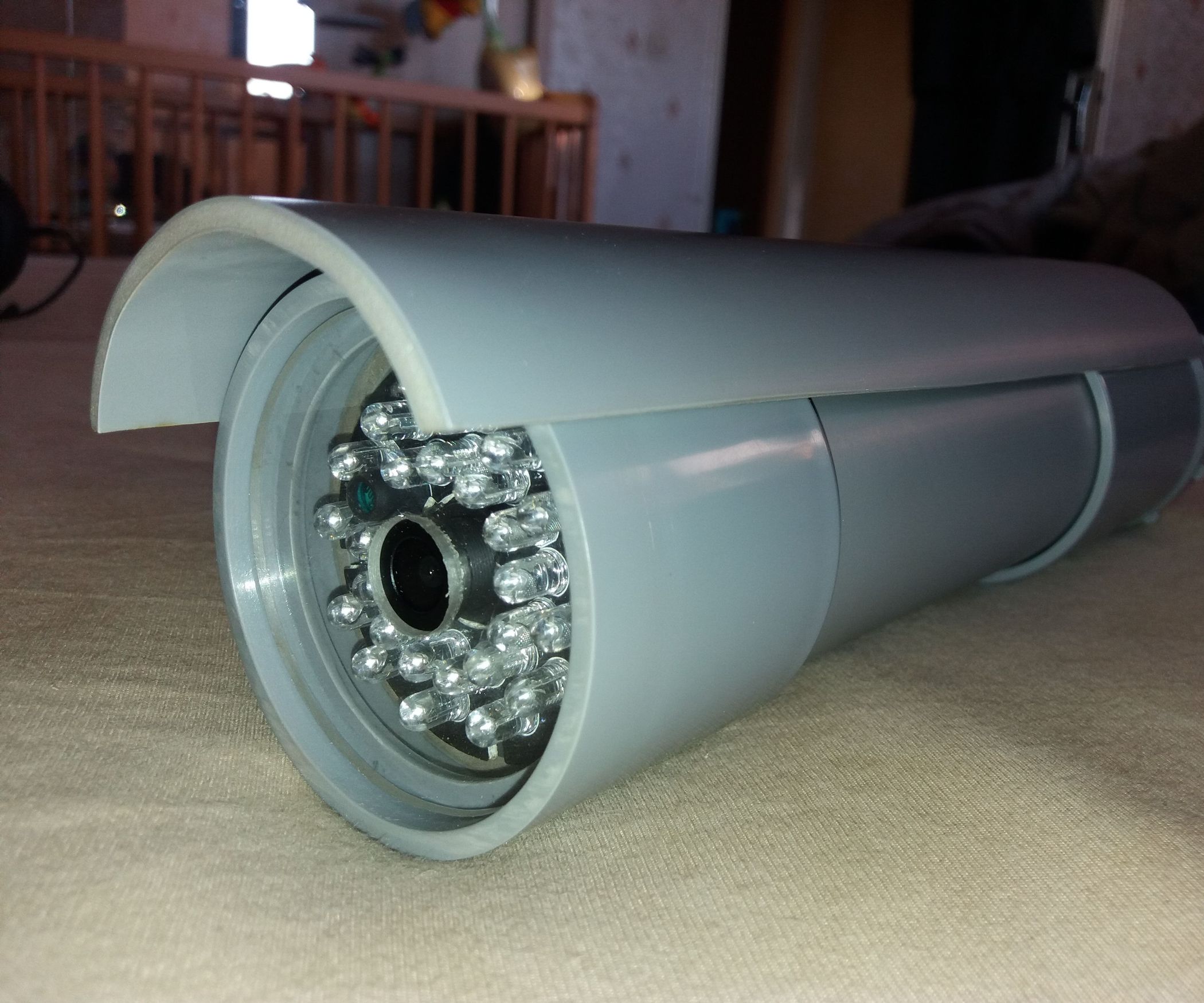 DIY Professional Open Source Night Vision Security Camera : 10 Steps ...