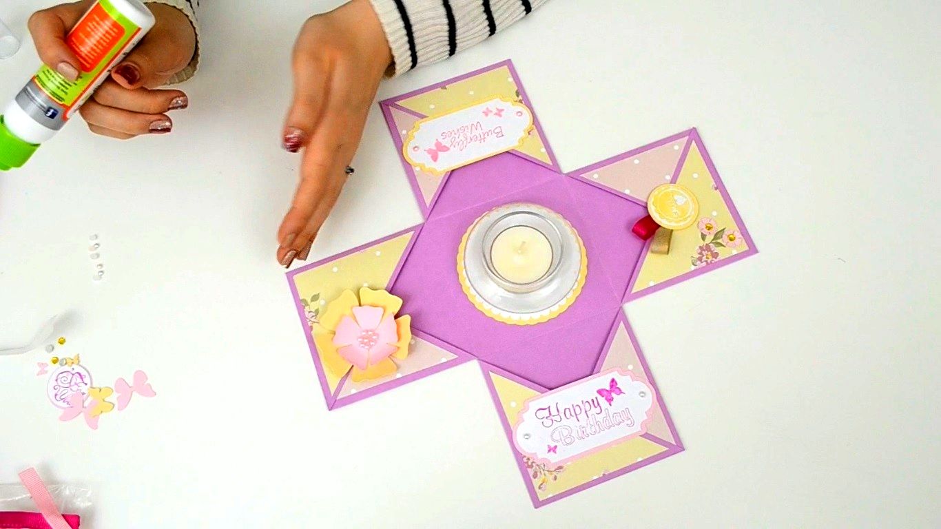 How to Make an Exploding Box Using Cricut Explore Air 2 - DIY Kit ...