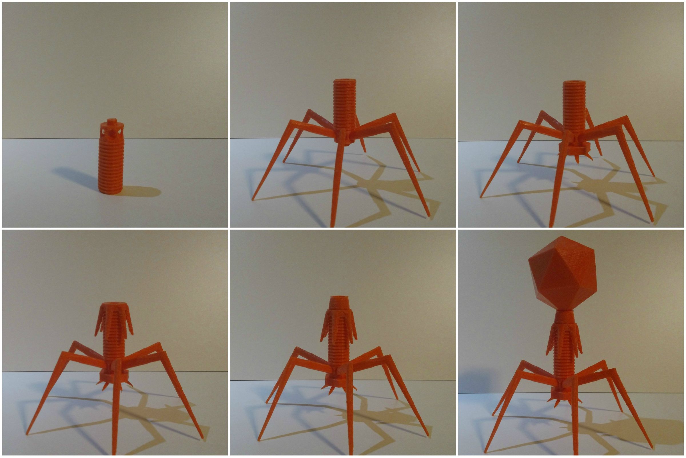 3D Printable Phage (A Guide to Modeling for FDM Printers) : 6 Steps ...