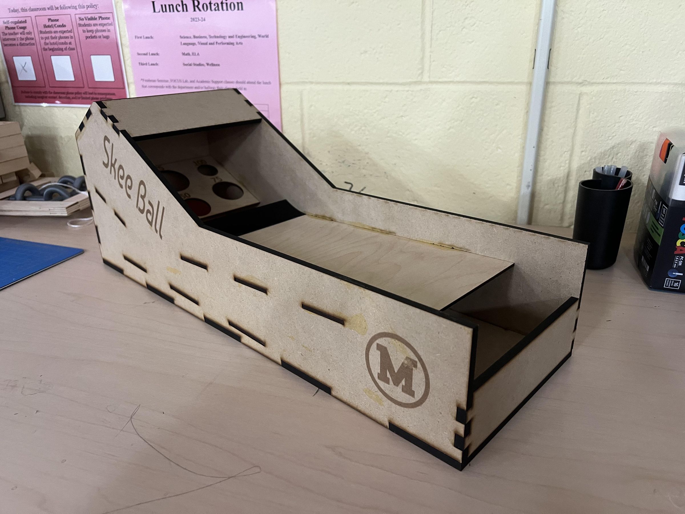 Wooden Skee-ball Game : 4 Steps - Instructables