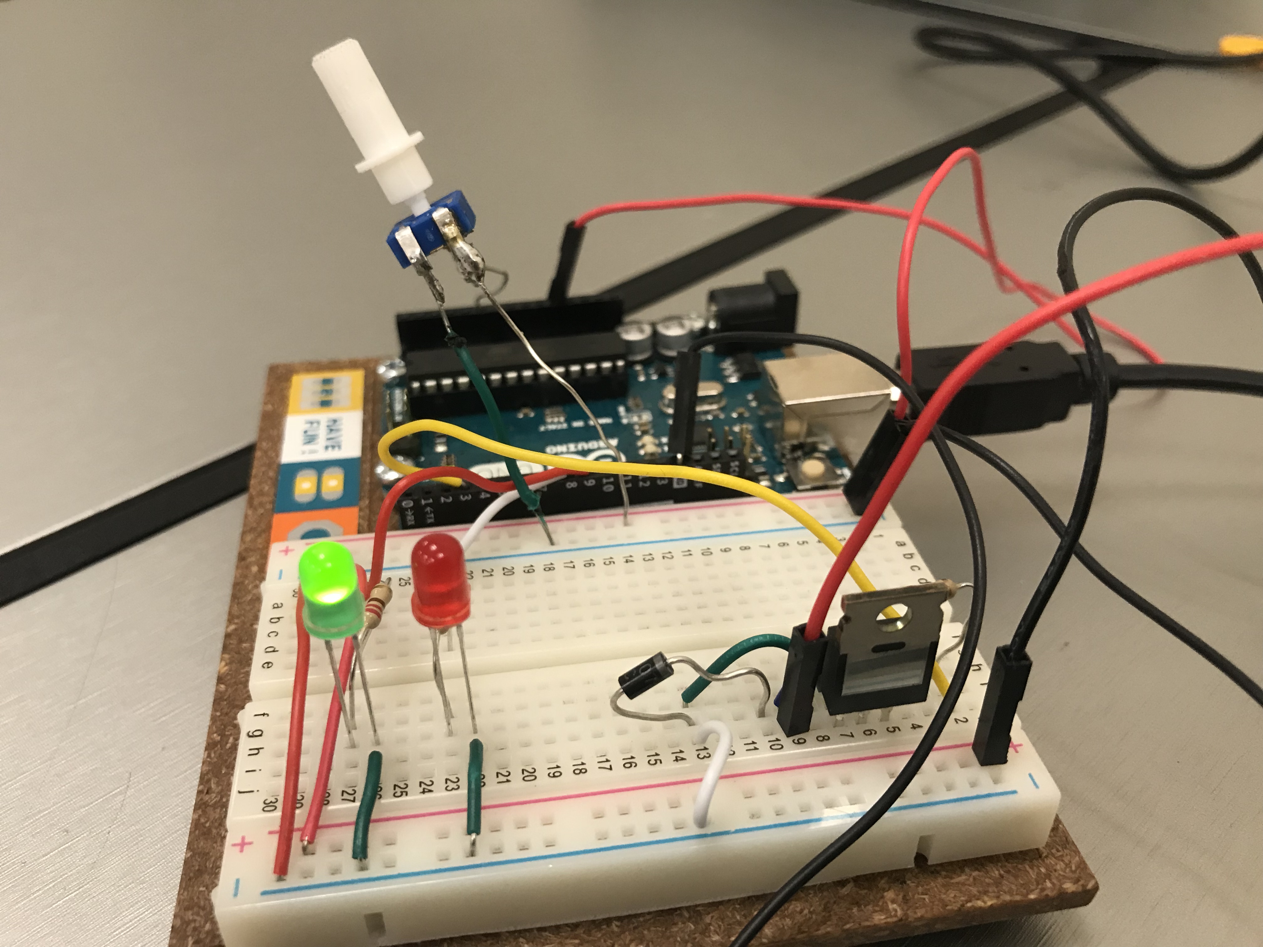 Arduino DC Motor Speed Control Potentiometer : 8 Steps - Instructables