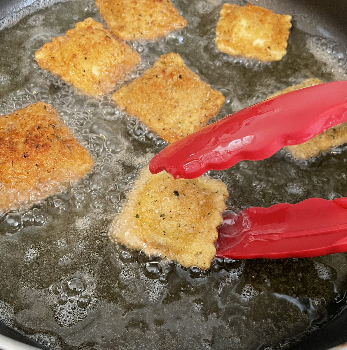 Toasted Ravioli With Homemade Marinara : 6 Steps (with Pictures ...