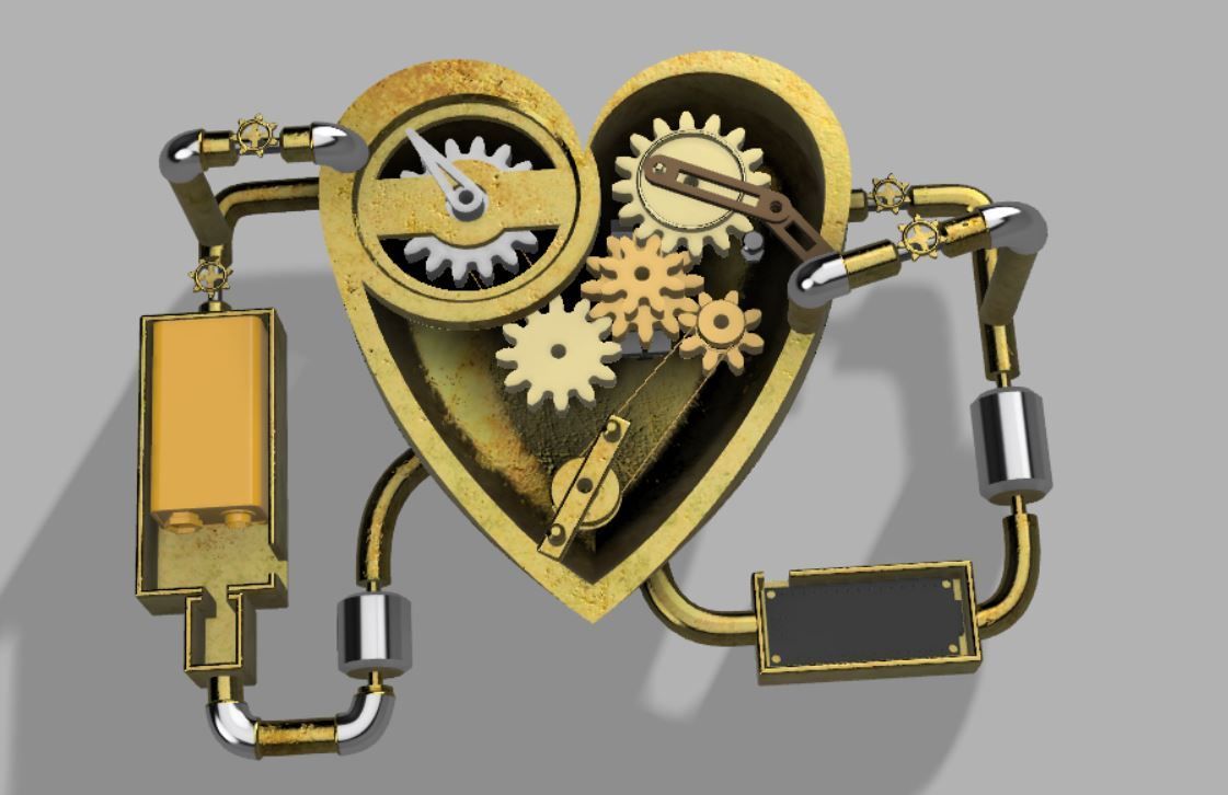 Steampunk Heart : 6 Steps (with Pictures) - Instructables