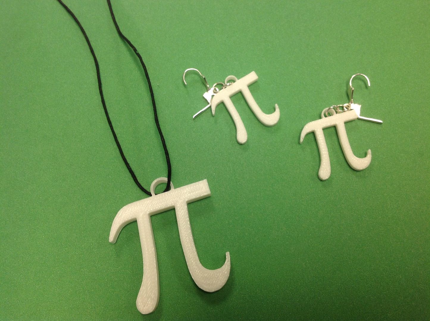Pi Necklace and Earrings : 5 Steps - Instructables