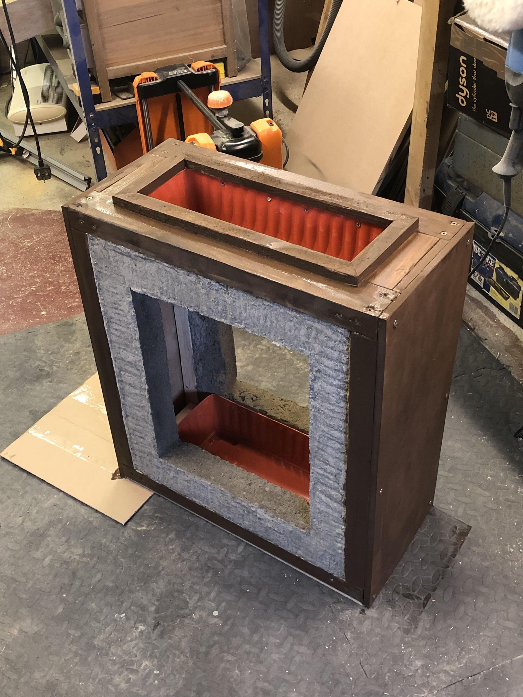 Concrete Framed Water Feature With Planter : 5 Steps (with Pictures ...