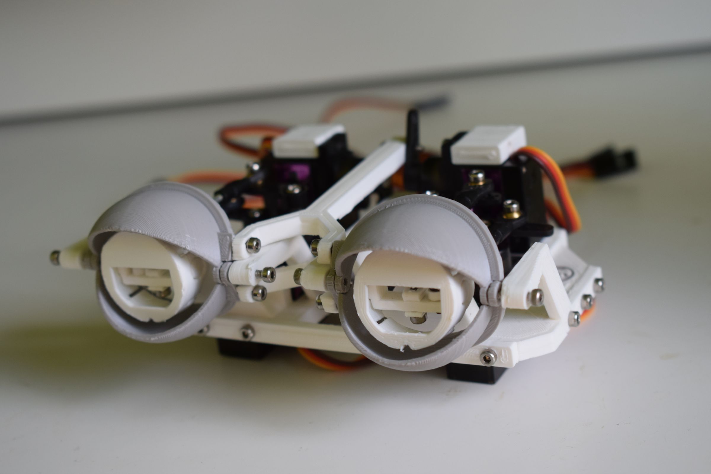 DIY Compact 3D Printed Animatronic Eye Mechanism : 4 Steps (with ...