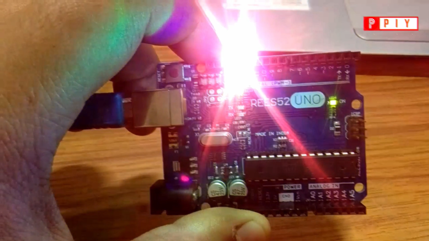 Blinking LED With Arduino Uno. : 5 Steps - Instructables