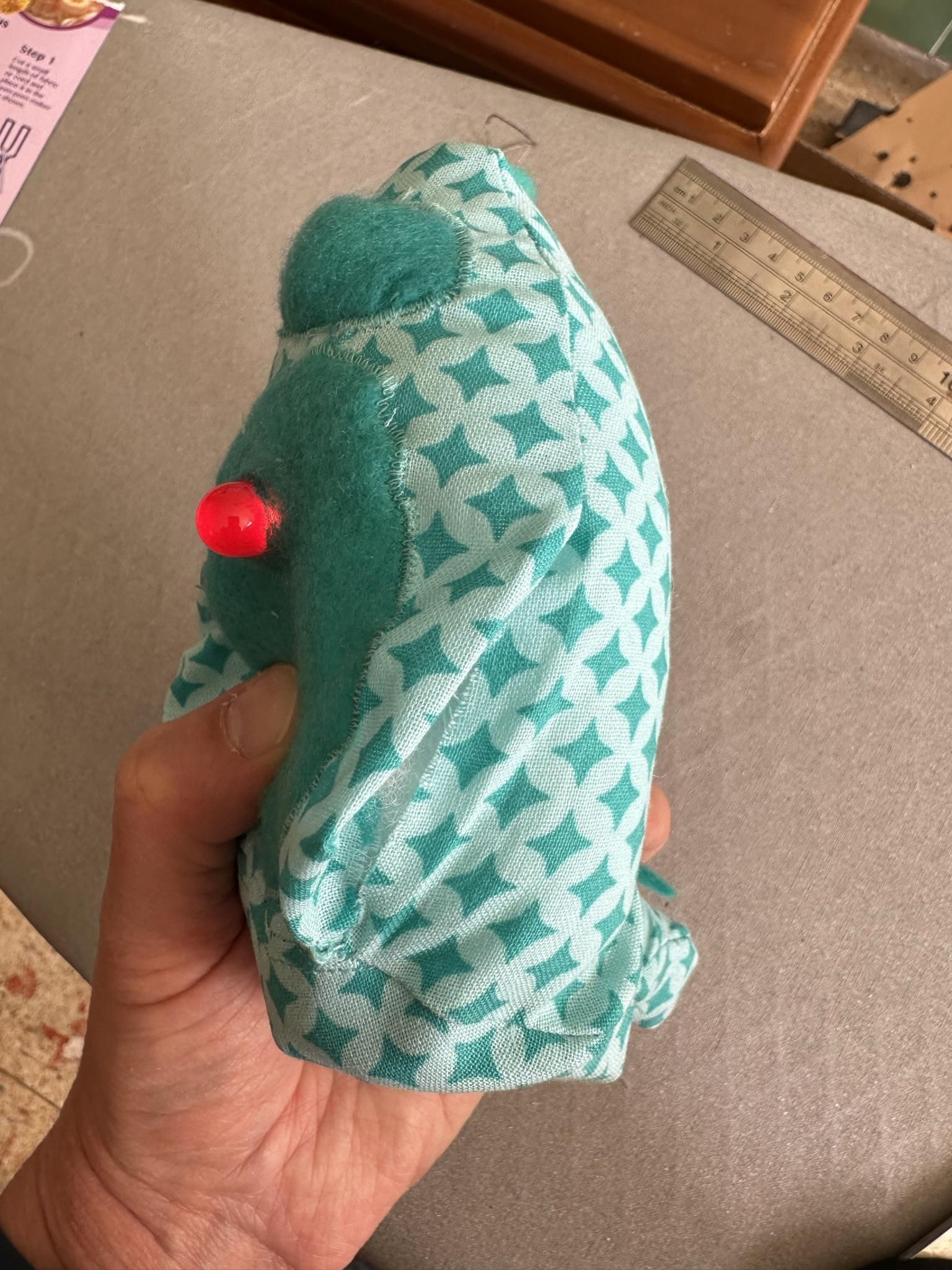 Soft-sensor-saurus | an E-textile Soft Sensor Soft Toy With LED Light ...