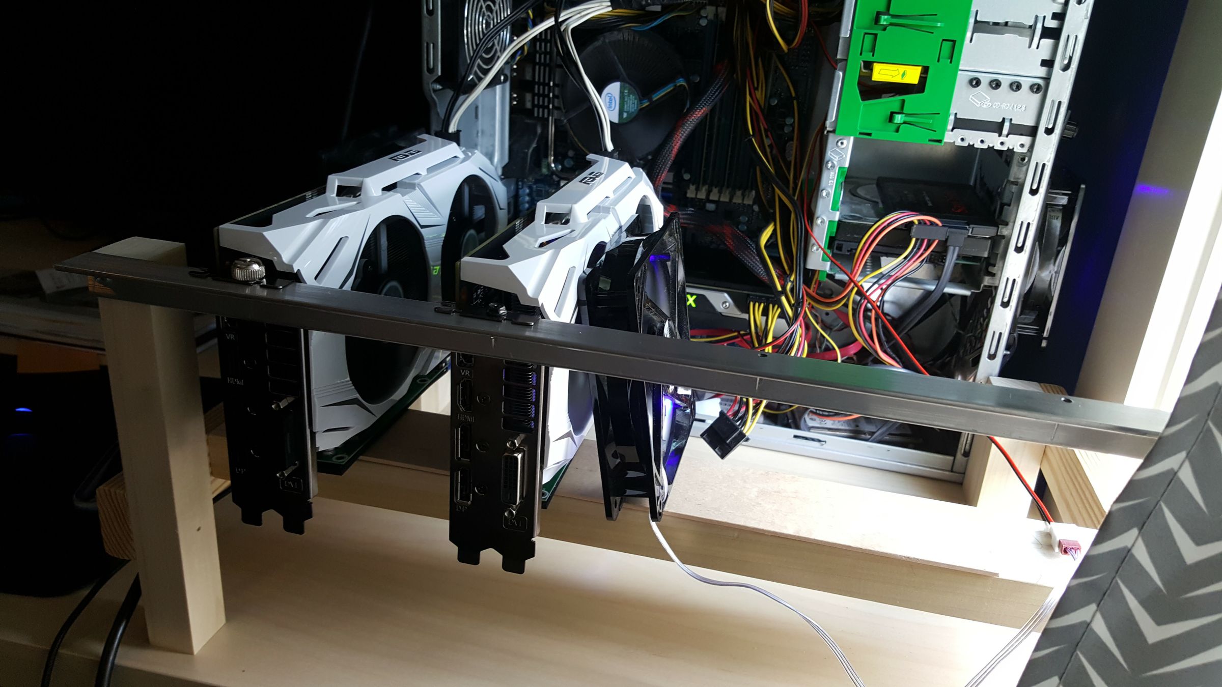 Graphics Card Frame for Crypto Mining : 7 Steps (with Pictures ...