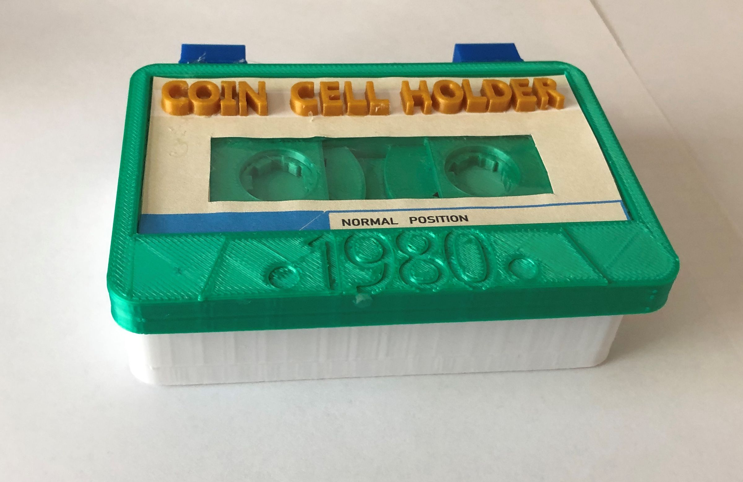 Cassette Coin Cell Holder : 16 Steps (with Pictures) - Instructables