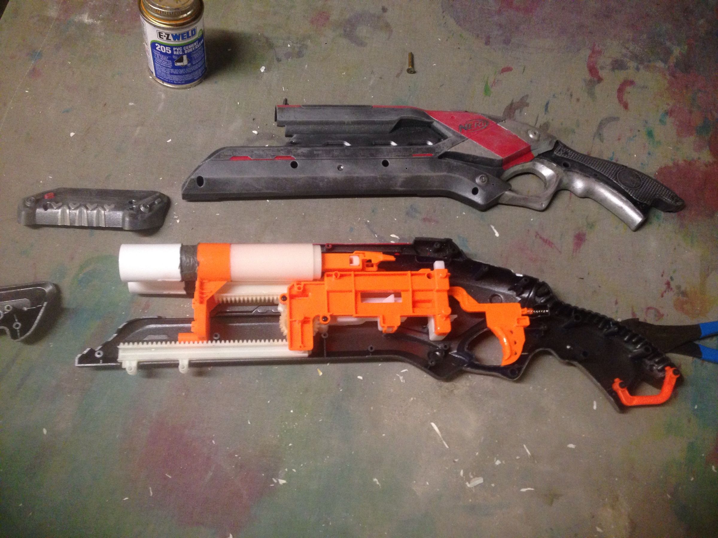 Nerf Rough Cut Paint Job