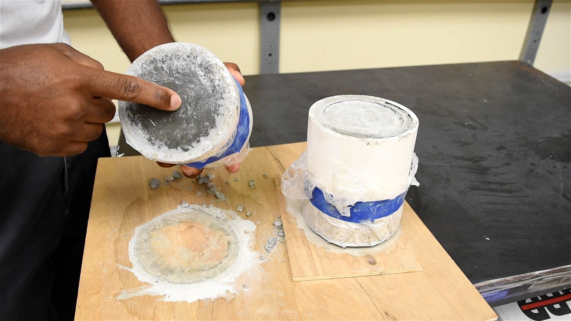 DIY Concrete Lamp - LED String Light : 9 Steps (with Pictures ...