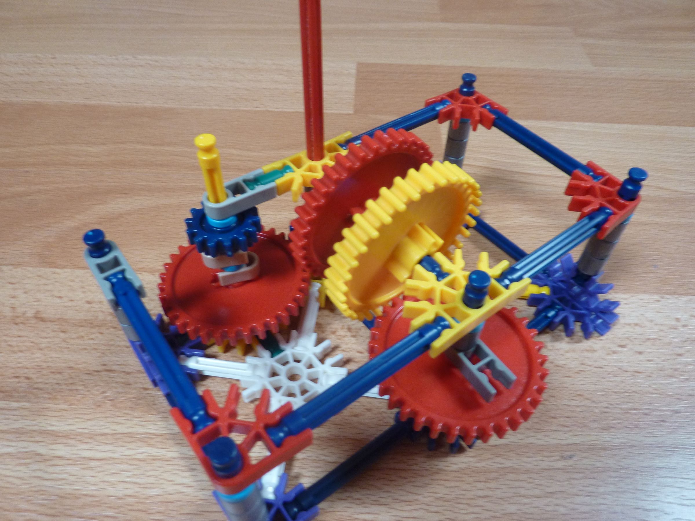 Push Lift, a Knex Ball Machine Lift : 17 Steps - Instructables