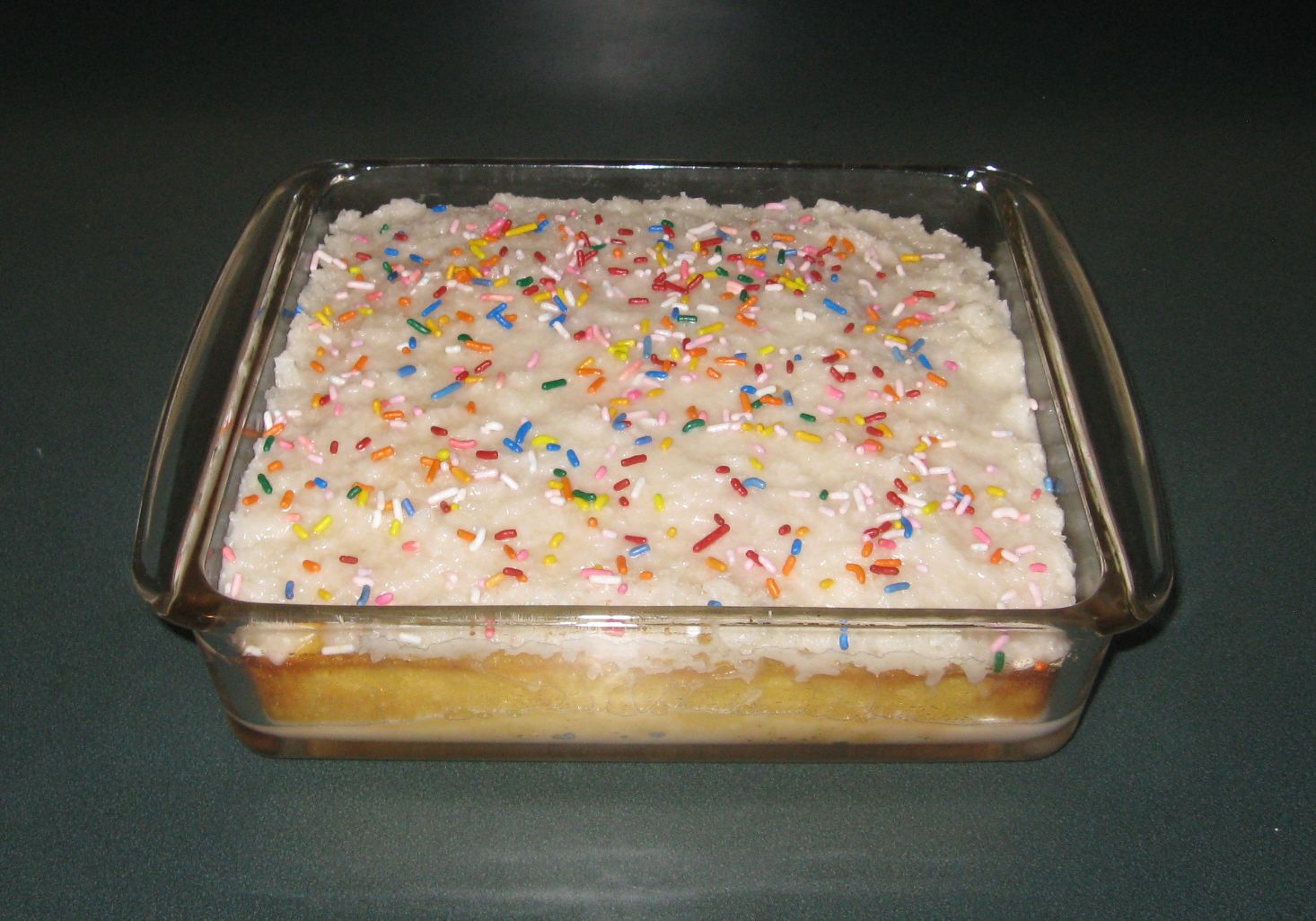 Gluten Free Coconut Glazed Cornbread : 4 Steps (with Pictures ...