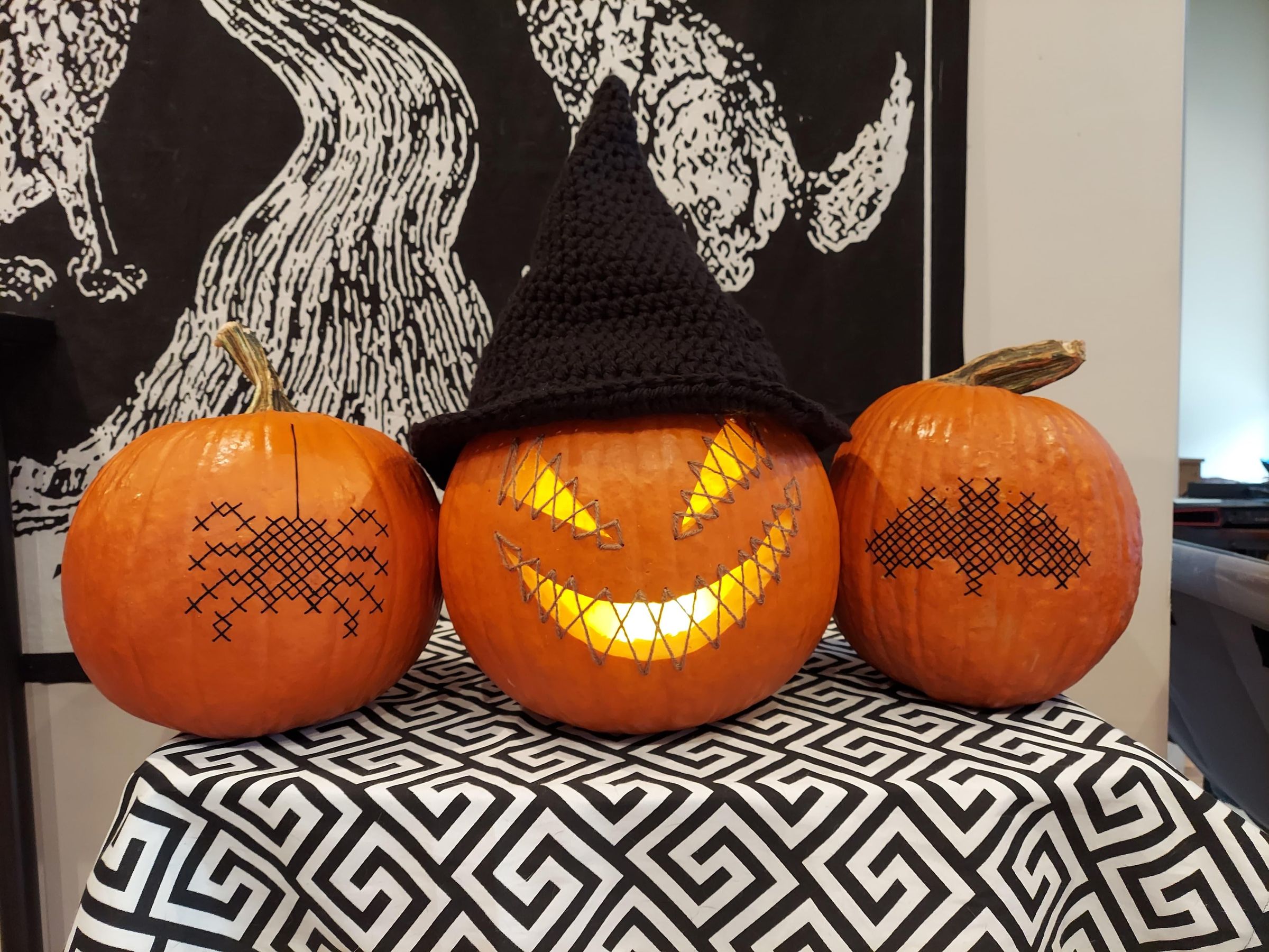 Cross-Stitched & Embroidered Pumpkins : 12 Steps (with Pictures ...