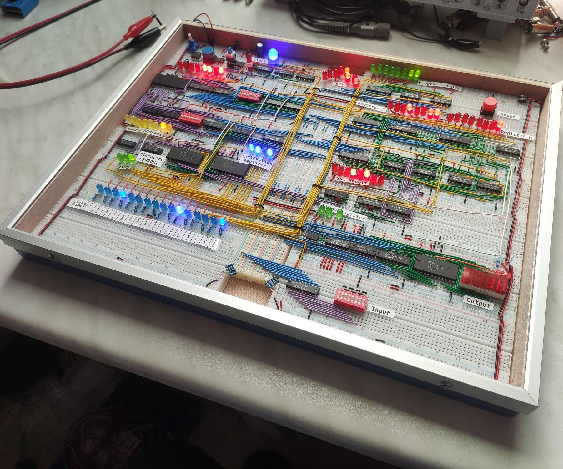 8-bit Breadboard Computer : 4 Steps (with Pictures) - Instructables