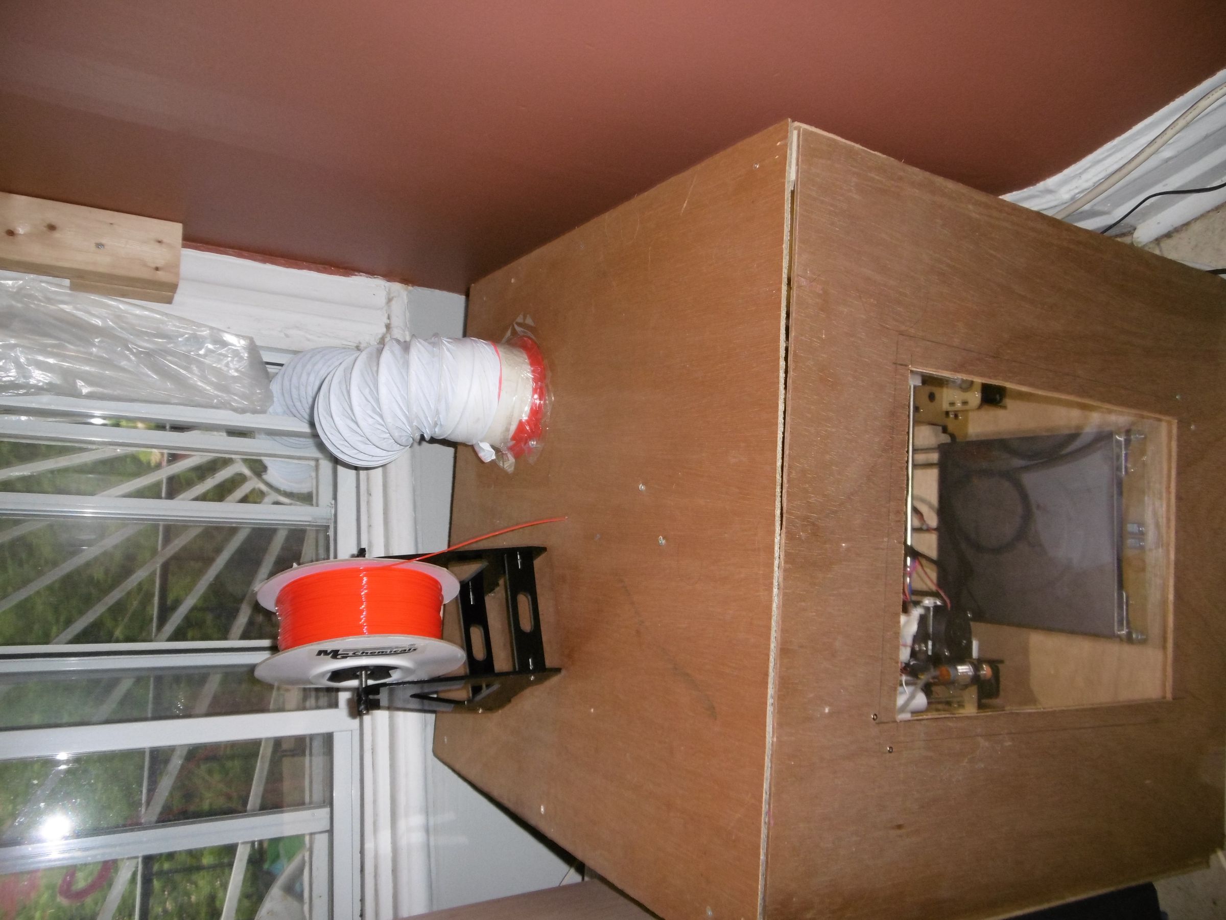 Easy and Cheap 3D Printer Fume Hood Enclosure : 9 Steps - Instructables