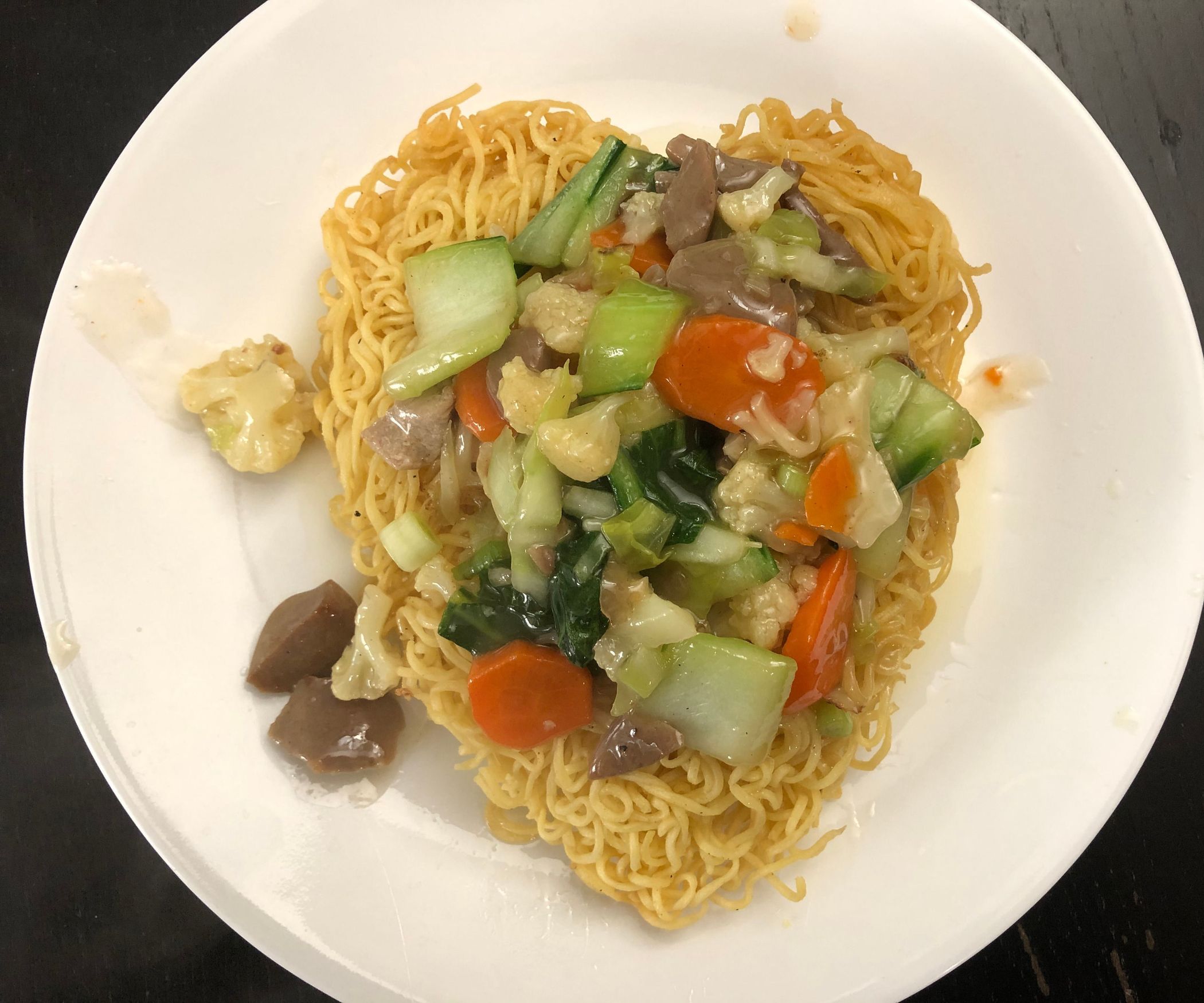 I Fu Mie (Crispy Noodle) With Heart Shape : 6 Steps (with Pictures ...