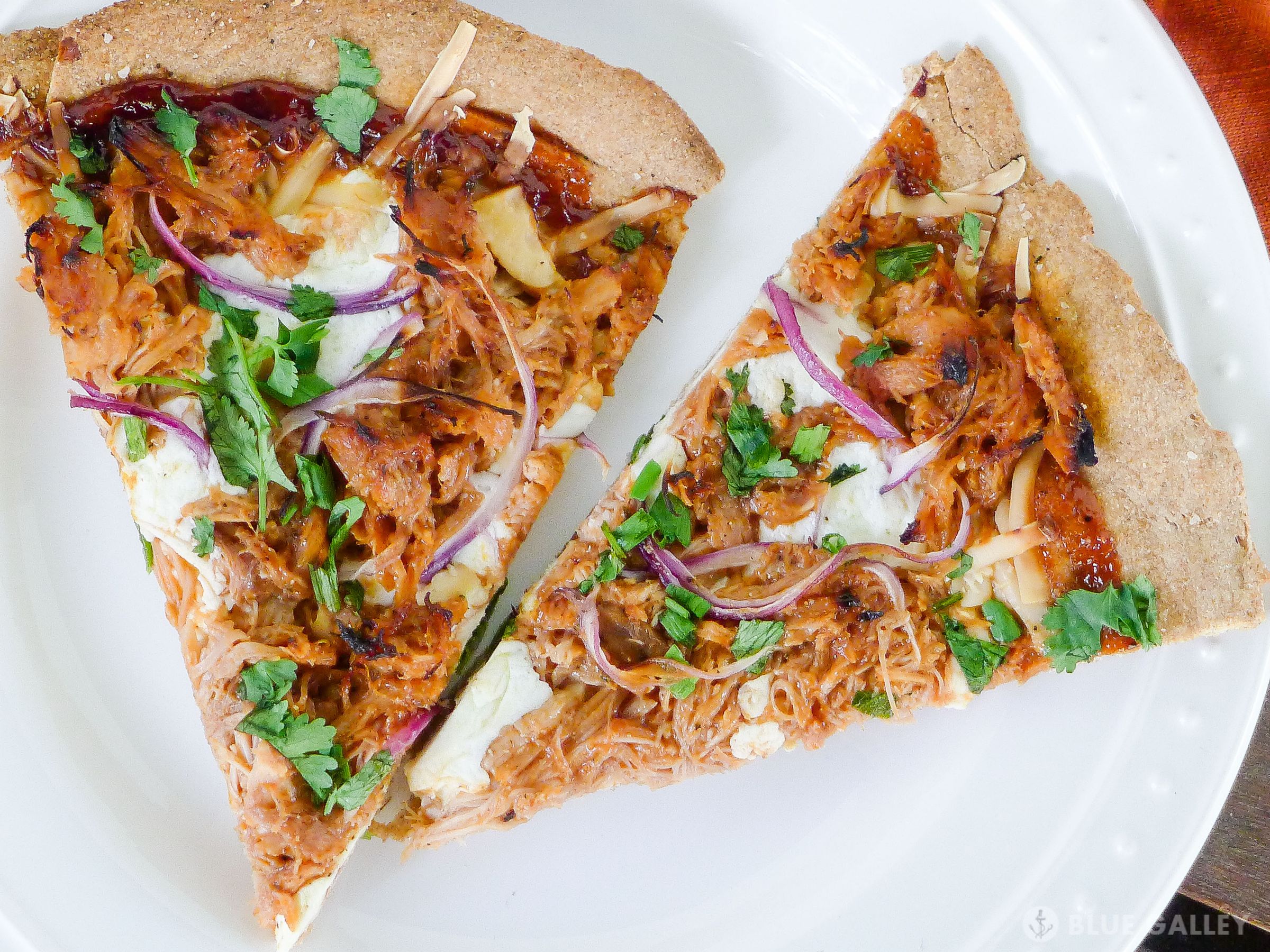 CPK's Barbecue Chicken Pizza With Whole Wheat Crust : 8 Steps (with ...