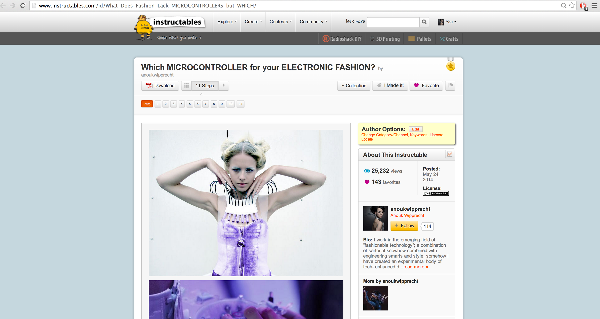 My AUTODESK - ARTIST IN RESIDENCY at INSTRUCTABLES : 9 Steps (with ...