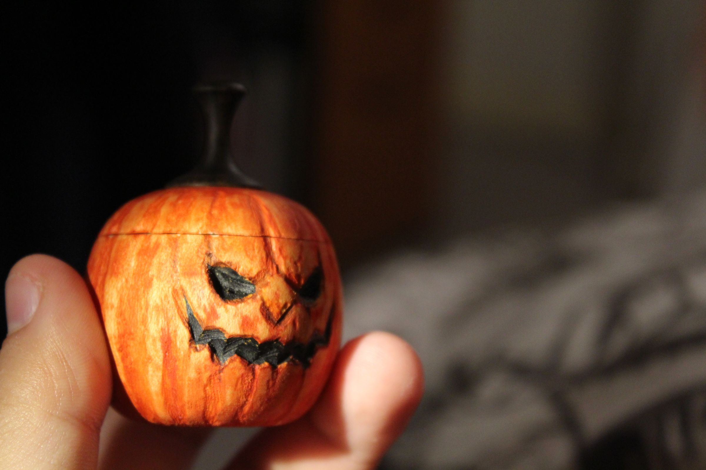 Carved Wooden Pumpkin Box : 6 Steps (with Pictures) - Instructables