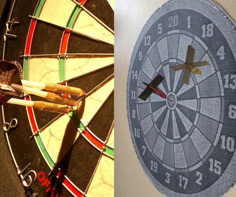 DIY Mini Dart Game : 6 Steps - Instructables