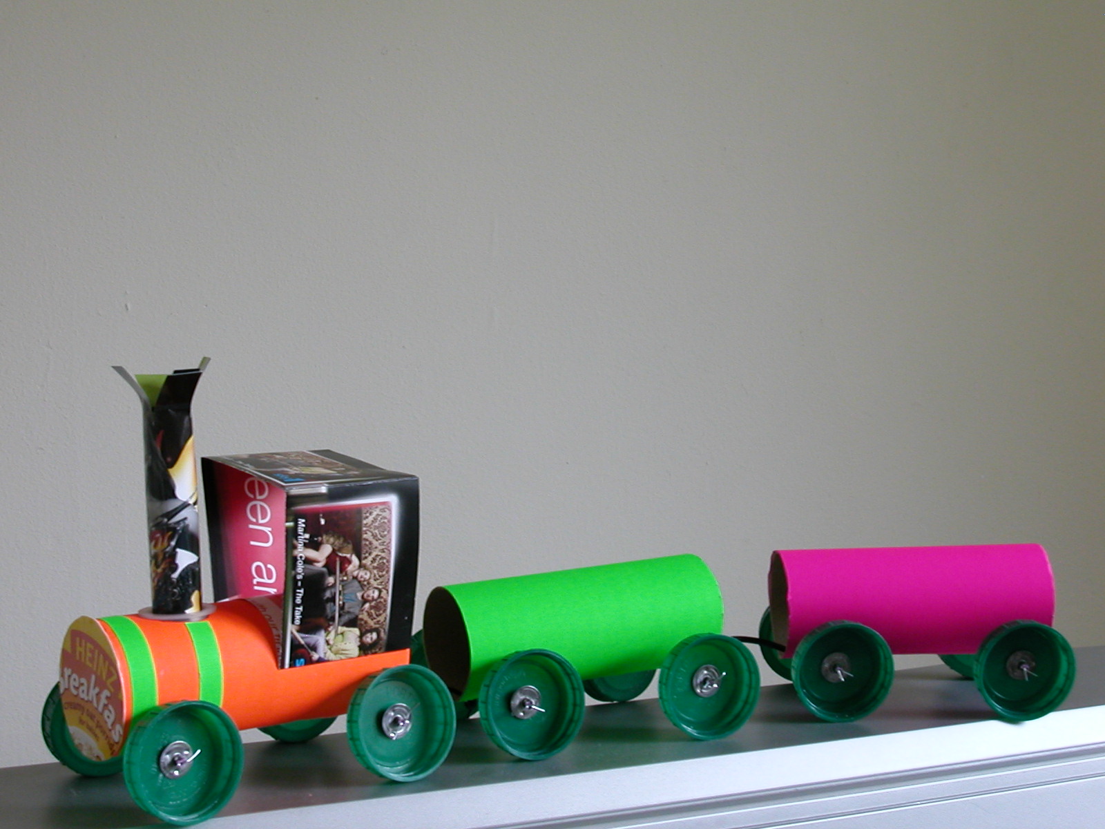 Breakfast Express - Toy Train From Toilet Roll Tubes : 7 Steps (with ...
