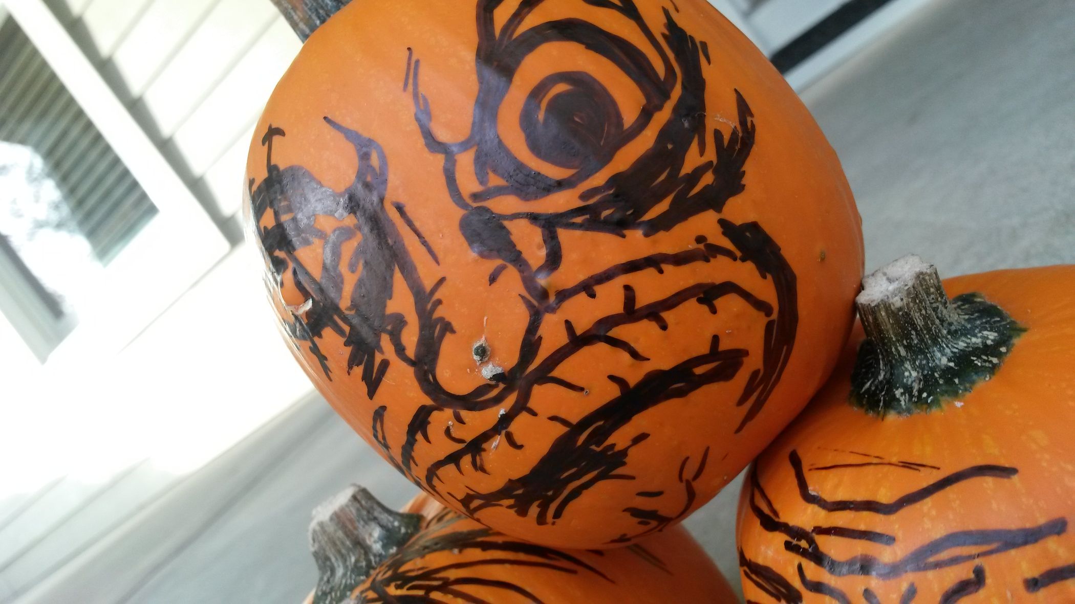 Spooooky Sharpie Pumpkin!!! : 5 Steps - Instructables