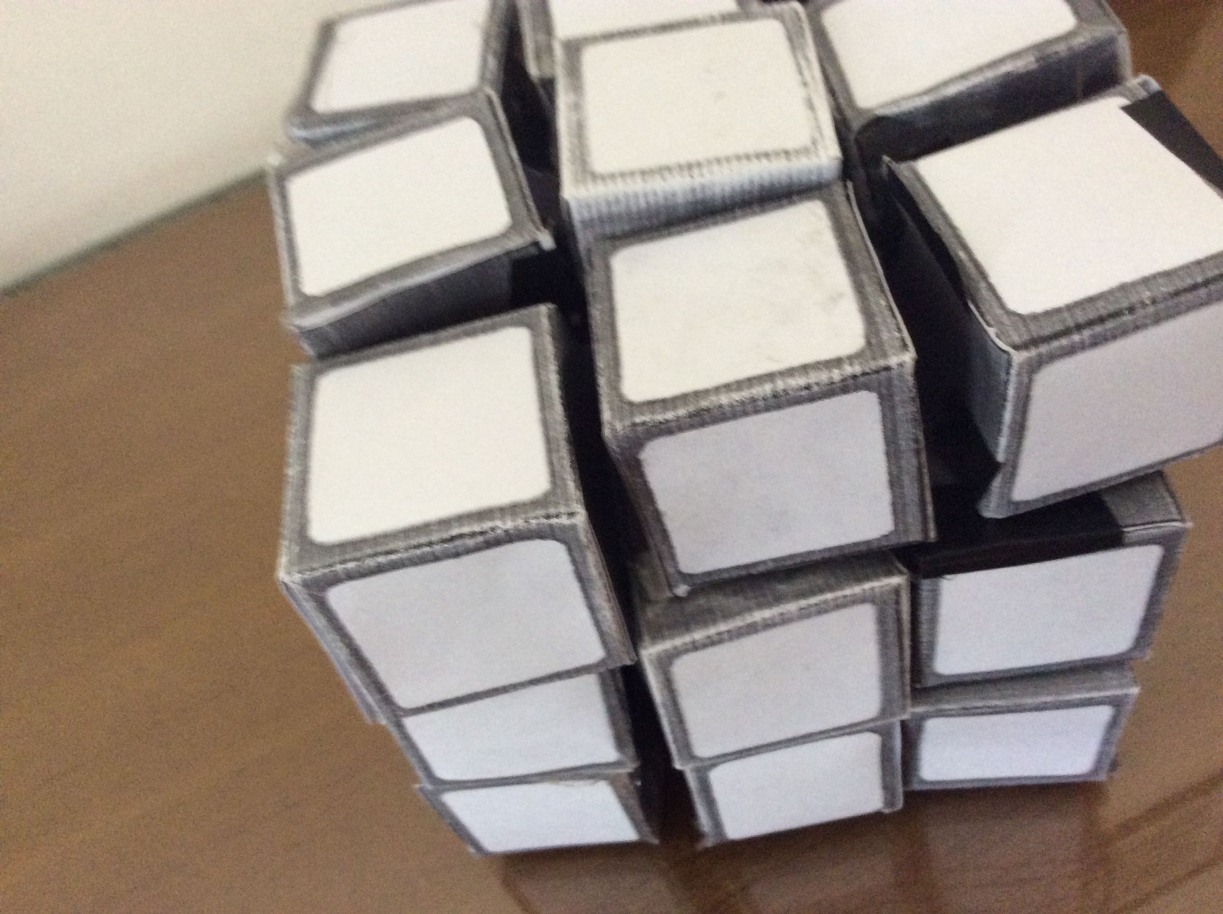 Paper 3x3x3 Rubik's Cube : 5 Steps - Instructables