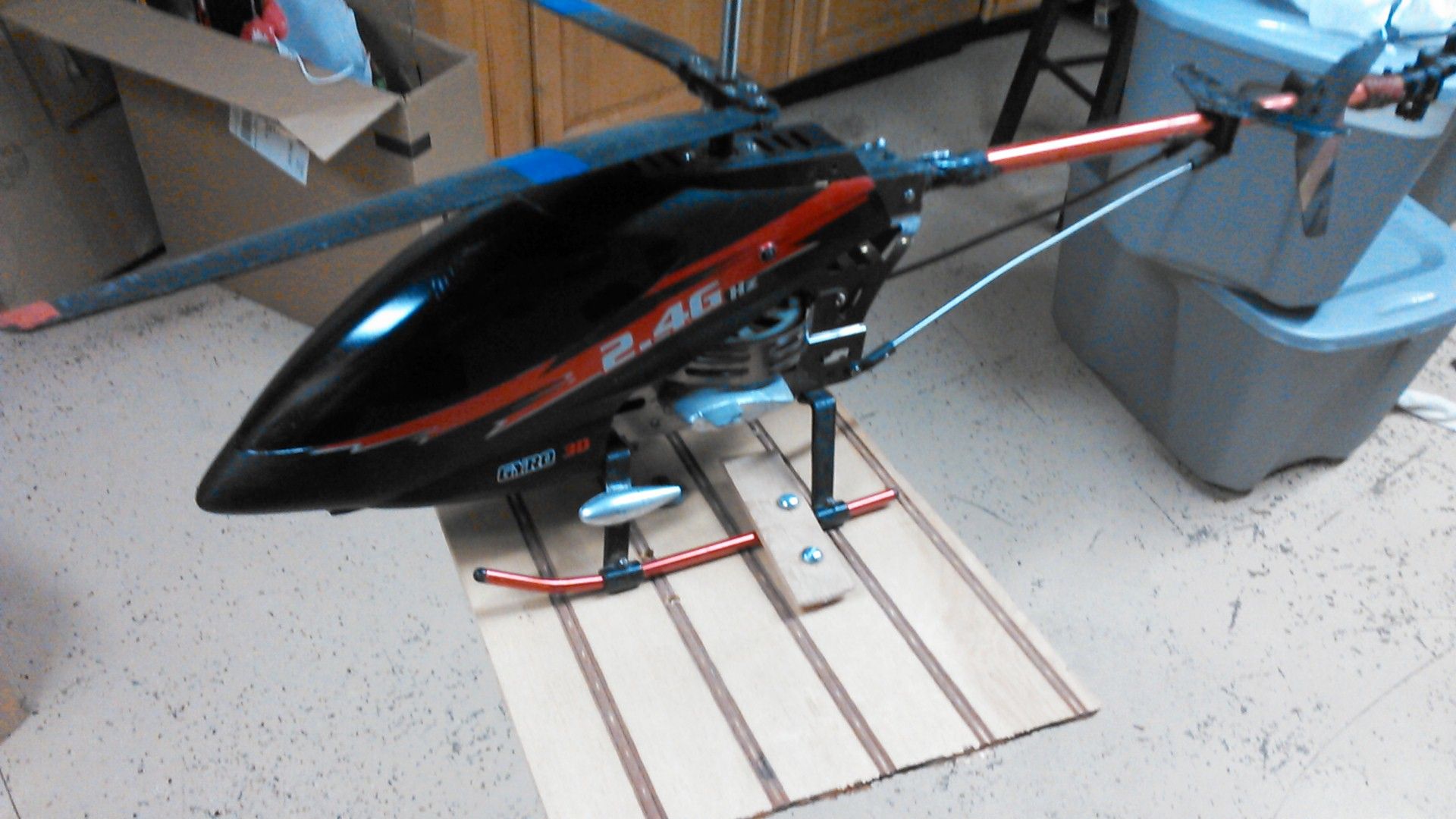 RC Test Stand for Quad Copters and Helicopters : 3 Steps (with Pictures ...
