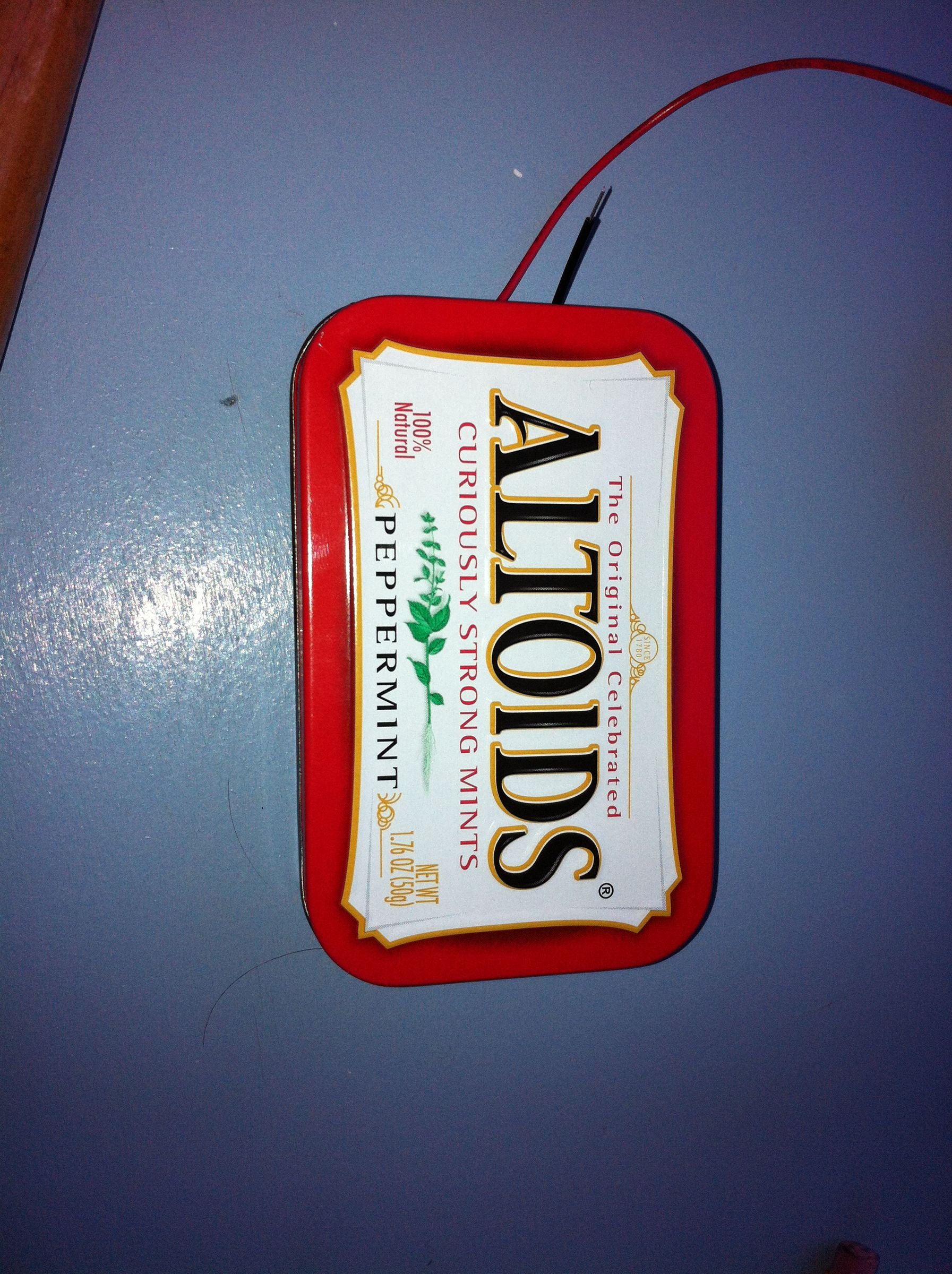 Altoids Tin Electric Lighter : 5 Steps - Instructables