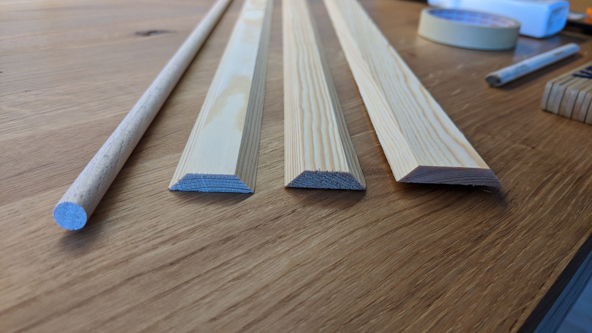 Easy Office Note Rail From Wood : 4 Steps (with Pictures) - Instructables