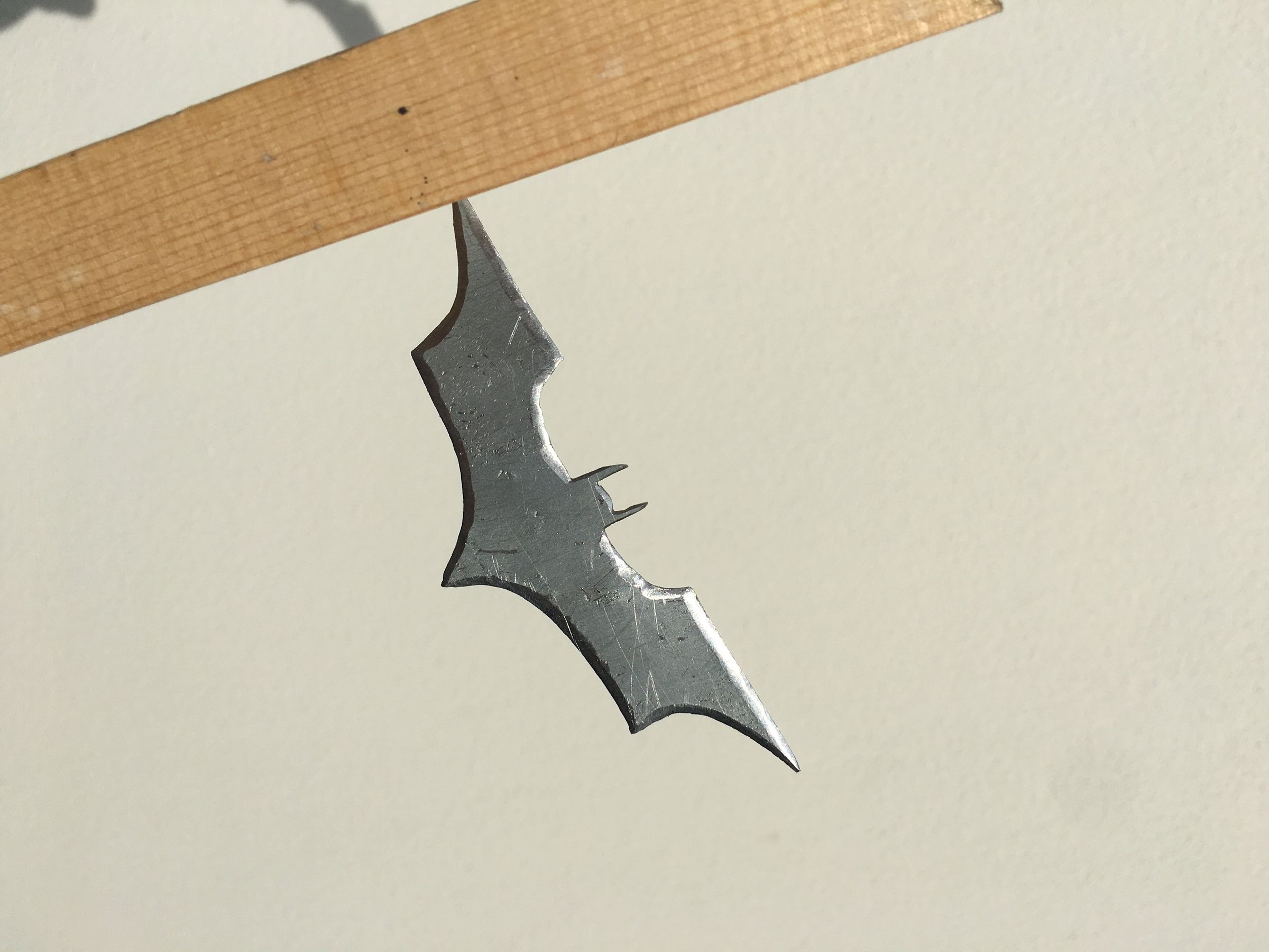 Easy 100% Metal Batarang : 8 Steps - Instructables