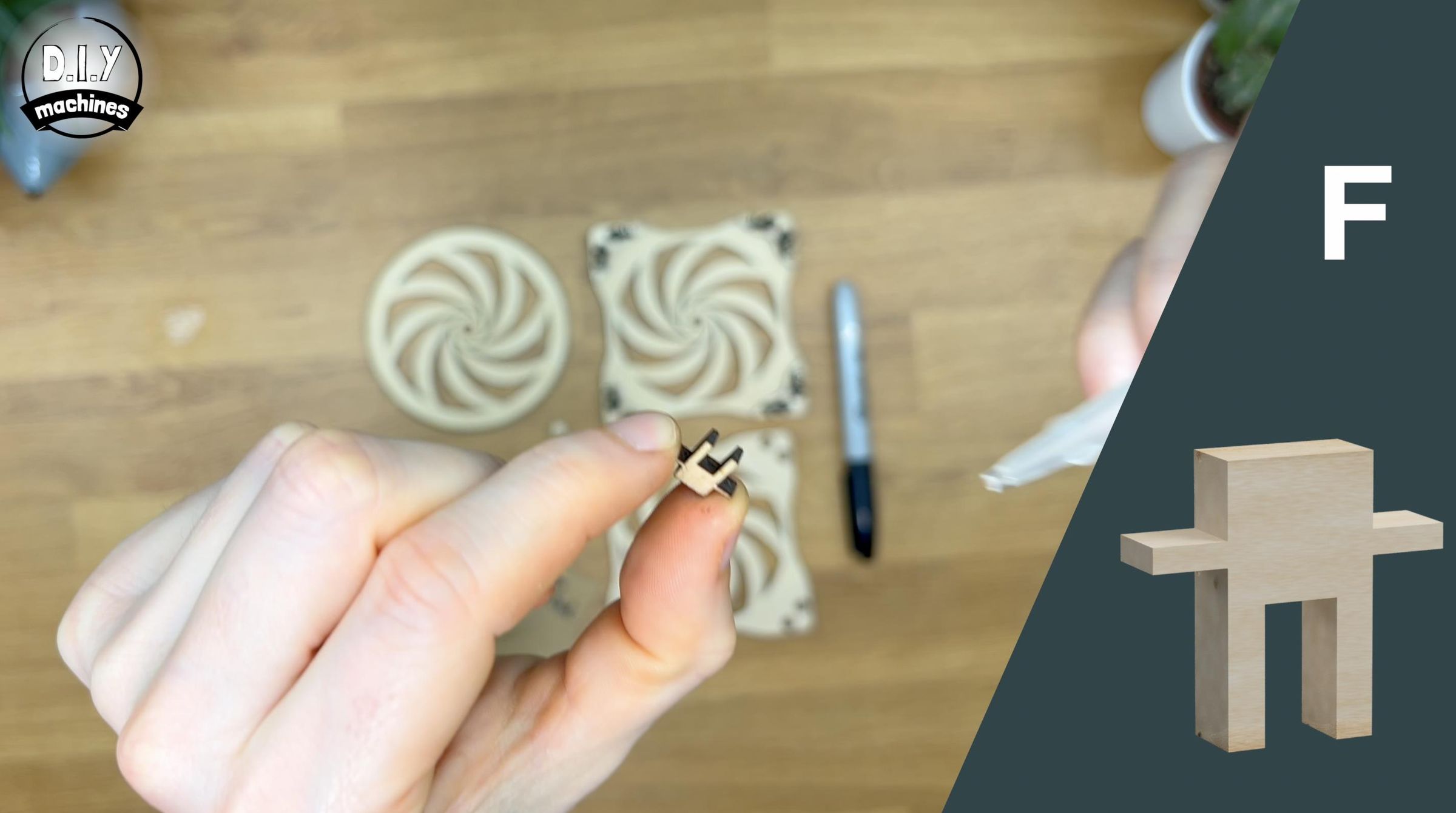 KINETIC COASTERS With a TWIST! Laser or 3D Printable : 24 Steps (with ...