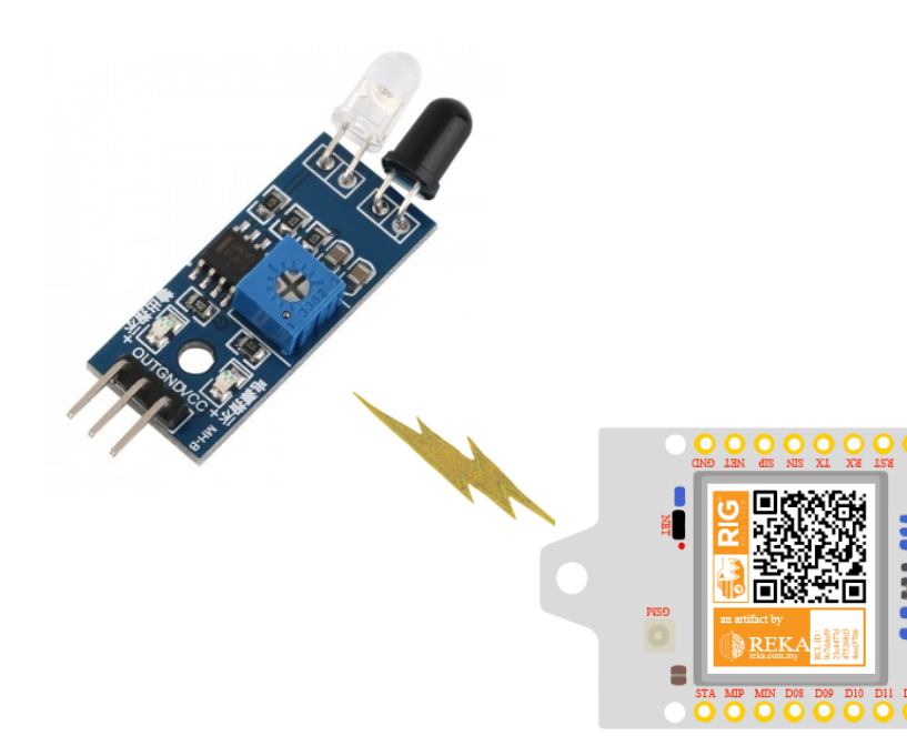RIG CELL LITE INTRO: INFRARED SENSOR : 3 Steps - Instructables