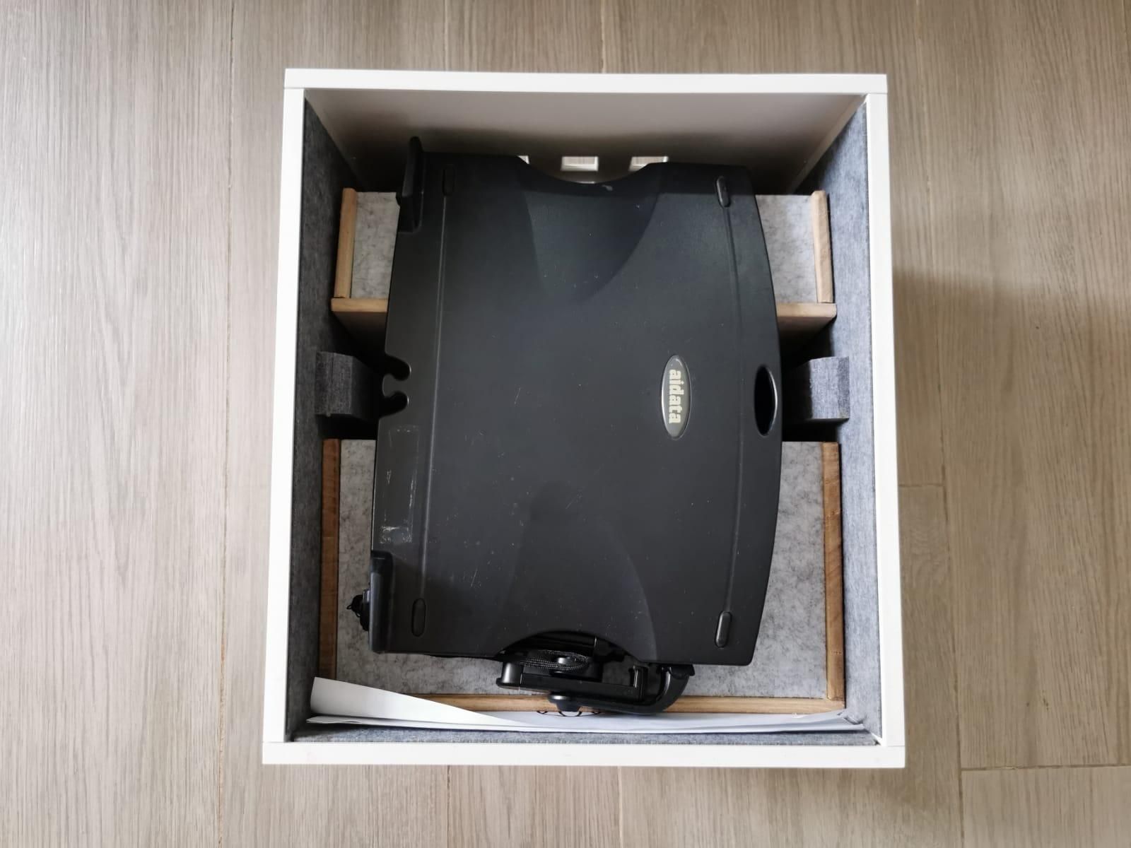 Office in a Box - Standing Desk With Storage : 7 Steps (with Pictures ...